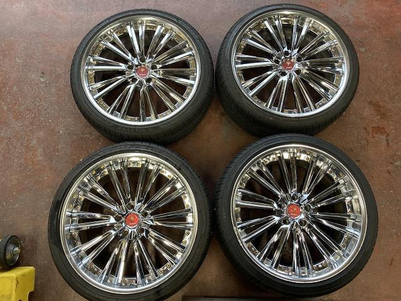 【weds】Kranze MAGISS+【MILEVER】RANGETOUR PLUS MU069 F,245/35-21 R,285/30 ...