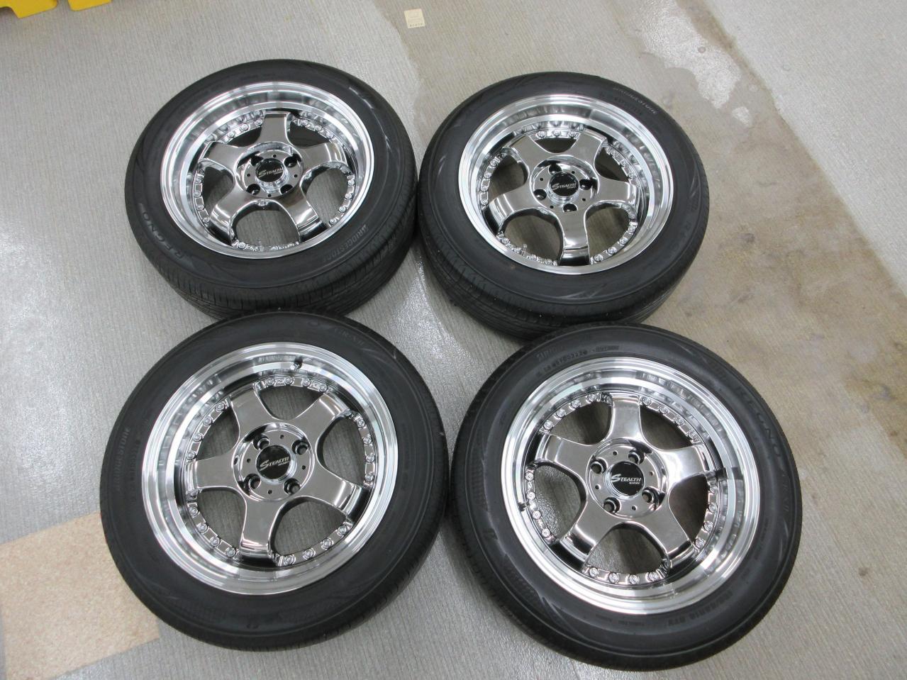 【STEALTH RACING】PROGRESS K35+【BRIDGESTONE】REGNO GR-XII | 中古品 | アップガレージ ...