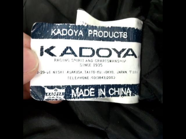 サイズ L KADOYA KADOYA DARKEST CORE | バイク用品 ウエア ジャケット(二輪)を通販で購入する | 中古カー＆バイク用品の販売ならアップガレージ