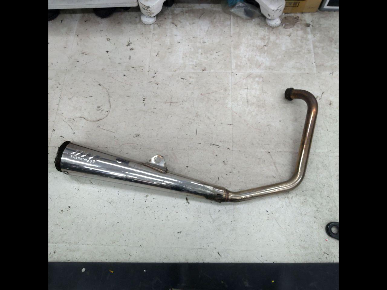 SuperTrapp 4インチメガホンマフラー エイプ50(-’07) | バイク用品 マフラー フルエキゾースト(二輪)を通販で購入する | 中古カー＆バイク用品の販売ならアップガレージ