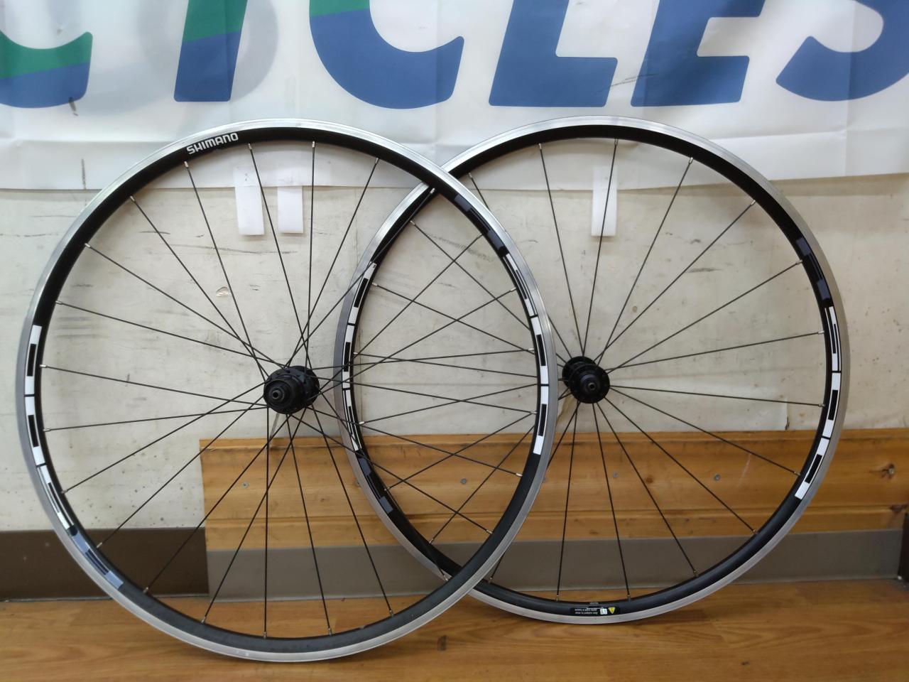 SHIMANO(シマノ) WH-R501 R500 700C アルミクリンチャーホイール前後セット | 自転車 ホイール/ハブ/リム ホイール ...