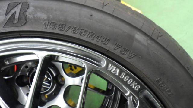 BBS(ビービーエス) RP + BRIDGESTONE(ブリヂストン) POTENZA RE-71RS 165/55R15 | カー用品 タイヤホイールセット 15インチタイヤホイールセット ...