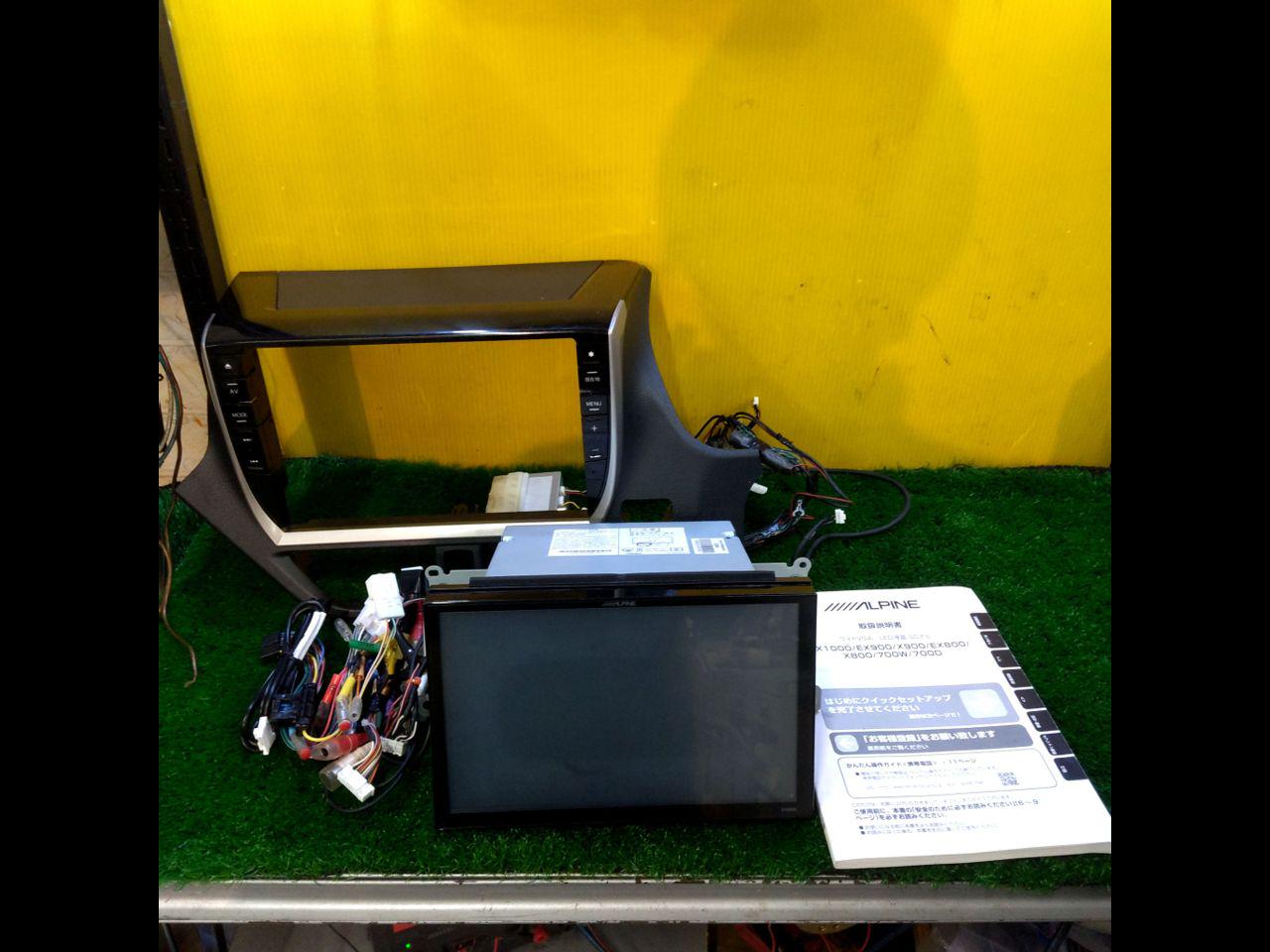 ALPINE EX1000 エスクァイア80系専用パネル付き | カー用品 カーナビ(地デジ） AV一体メモリーナビ（地デジ）を通販で購入する | 中古カー＆バイク用品の販売ならアップガレージ