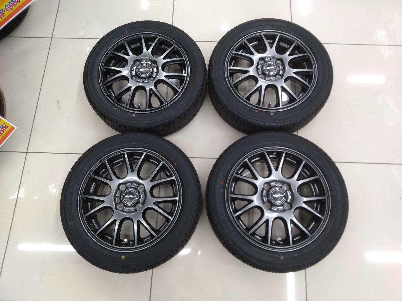 Mistiere RB14+YOKOHAMA PARADA PA03 95/93N | カー用品 タイヤホイールセット 14インチタイヤホイールセットを通販で購入する | 中古カー＆バイク用品 ...