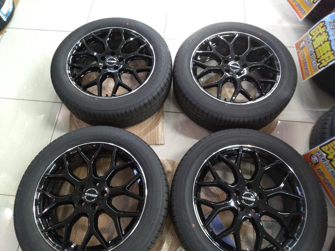 COSMIC VENERDI LEGGERO TYPE-2 PIANO BLACK + TOYO PROXES R46A ★CX-5/CX-8 ...