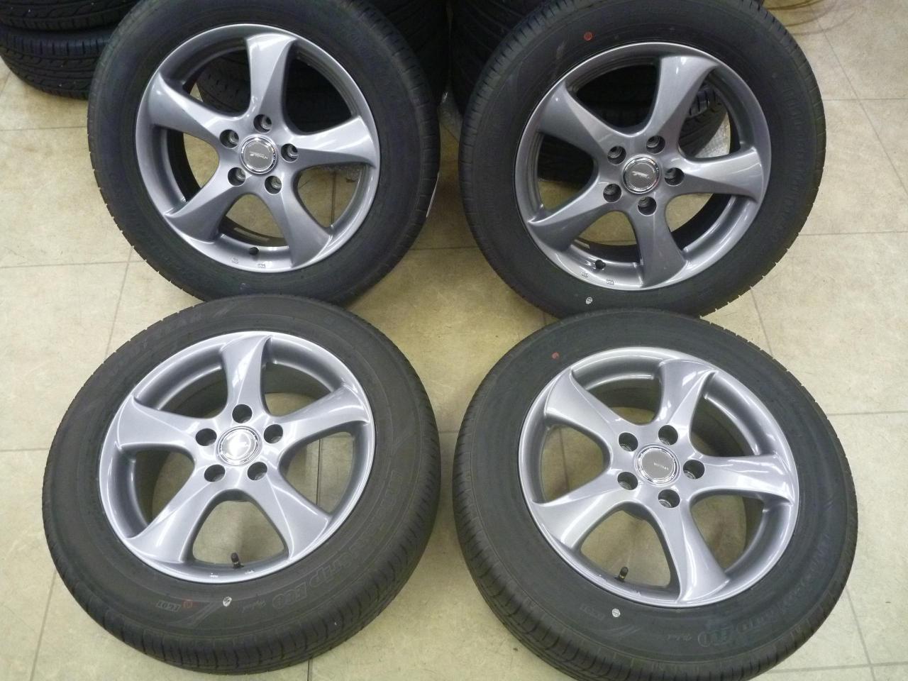 BRIDGESTONE TOPRUN RD5 + GOODYEAR EfficientGrip ECO EG01 | カー用品 タイヤホイールセット 16インチタイヤホイールセットを通販で購入 ...