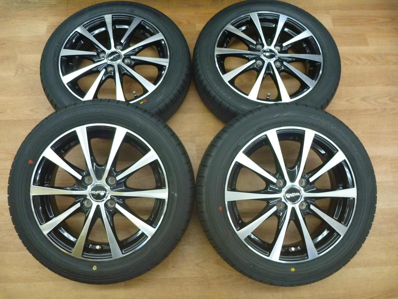 HOT STUFF Laffite LE-03 + DUNLOP ENASAVE EC300+ | カー用品 タイヤホイールセット 15インチタイヤホイールセットを通販で購入する | 中古カー ...