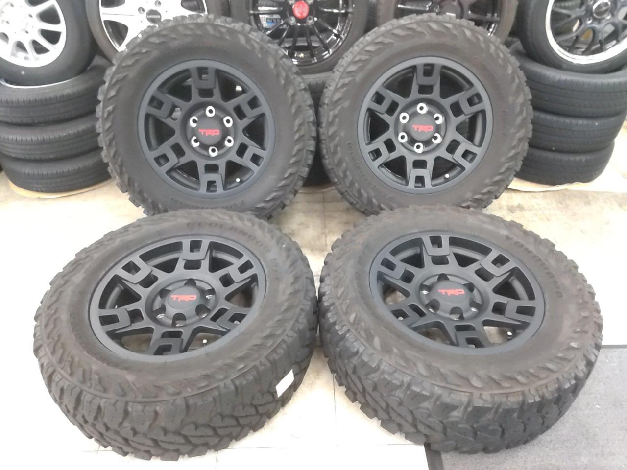 US TOYOTA 純正OP TRD PTR20 + YOKOHAMA GEOLANDAR G003 M/T | カー用品 タイヤホイール ...