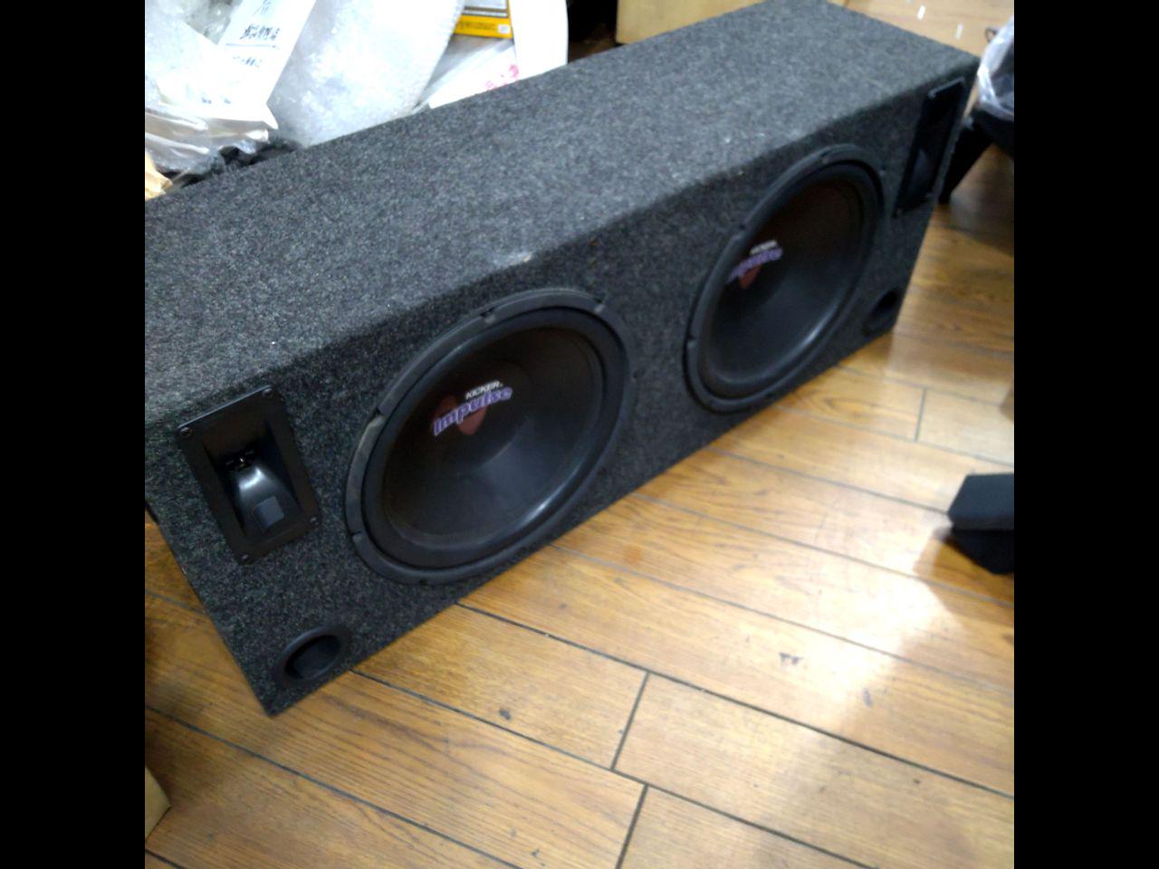 KICKER Impulse | カー用品 スピーカー サブウーハースピーカーBOX付を通販で購入する | 中古カー＆バイク用品の販売なら ...