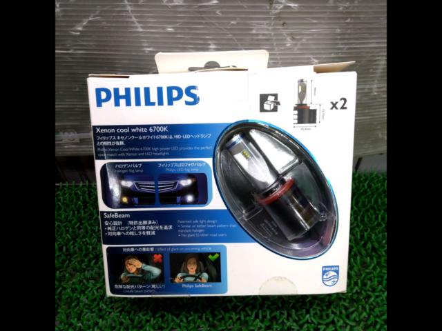Philipsフィリップス LED フォグランプ 6700K 12794UNIX2 エクストリームアルティノン H8 H11 H16 ...
