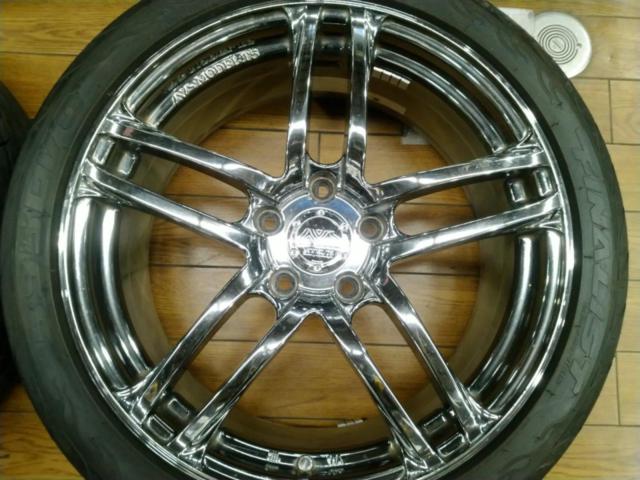 YOKOHAMA AVS MODEL T5+FINALIST 595EVO | カー用品 タイヤホイールセット 18インチタイヤホイールセット ...