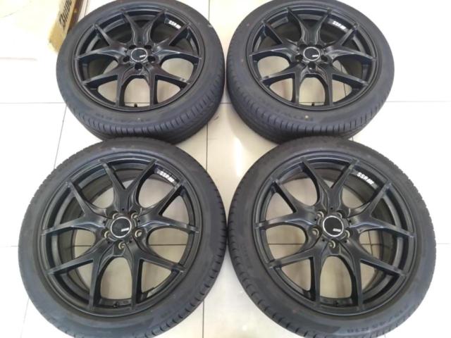 TANABE SSR SERIES GTV03 +PIRELLI POWERGY tm | カー用品 タイヤホイールセット 18インチタイヤホイールセットを通販で購入する | 中古カー＆バイク ...