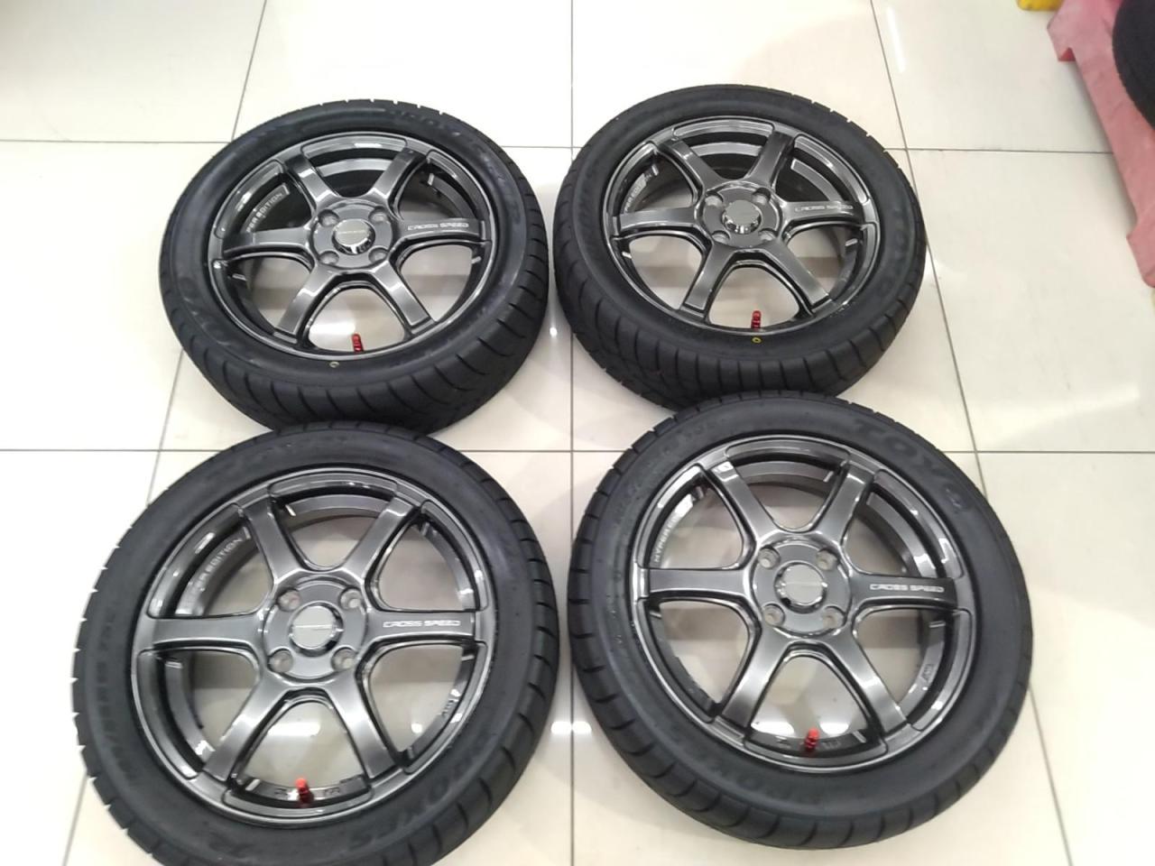 HOT STUFF(ホットスタッフ) CROSS SPEED(クロススピード) HYPER EDITION RS9 + TOYO(トーヨー) PROXES R1R | カー用品 タイヤホイール ...