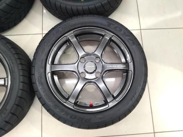 HOT STUFF(ホットスタッフ) CROSS SPEED(クロススピード) HYPER EDITION RS9 + TOYO(トーヨー) PROXES R1R | カー用品 タイヤホイール ...