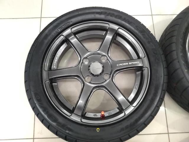 HOT STUFF(ホットスタッフ) CROSS SPEED(クロススピード) HYPER EDITION RS9 + TOYO(トーヨー) PROXES R1R | カー用品 タイヤホイール ...