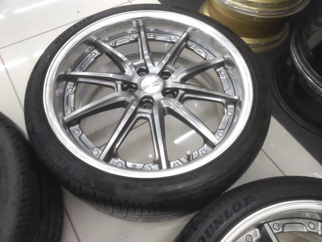 WORK LANVEC LS10 +DUNLOP VEURO VE304 | カー用品 タイヤホイールセット 19インチタイヤホイールセットを ...