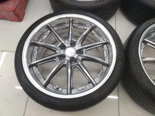 WORK LANVEC LS10 +DUNLOP VEURO VE304 | カー用品 タイヤホイールセット 19インチタイヤホイールセットを ...