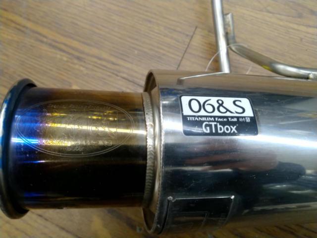 柿本改 GTbox 06&S | 中古品 | アップガレージ 練馬店 | カー用品 吸気・排気系 マフラーを通販で購入する | 中古カー＆バイク用品の販売ならアップガレージ