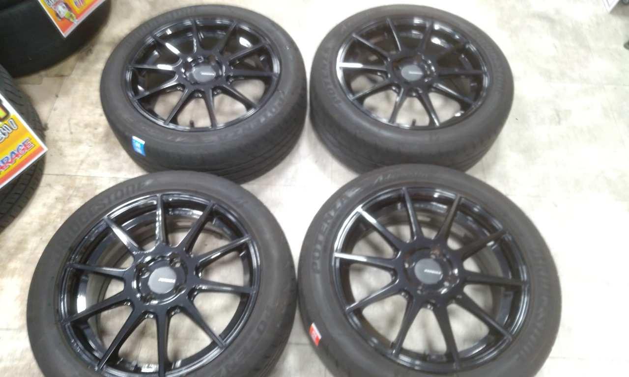 【BRIDGESTONE(ブリヂストン)】POTENZA(ポテンザ) SW010+BRIDGESTONE POTENZA RE004 | カー用品 タイヤホイールセット 16インチタイヤ ...