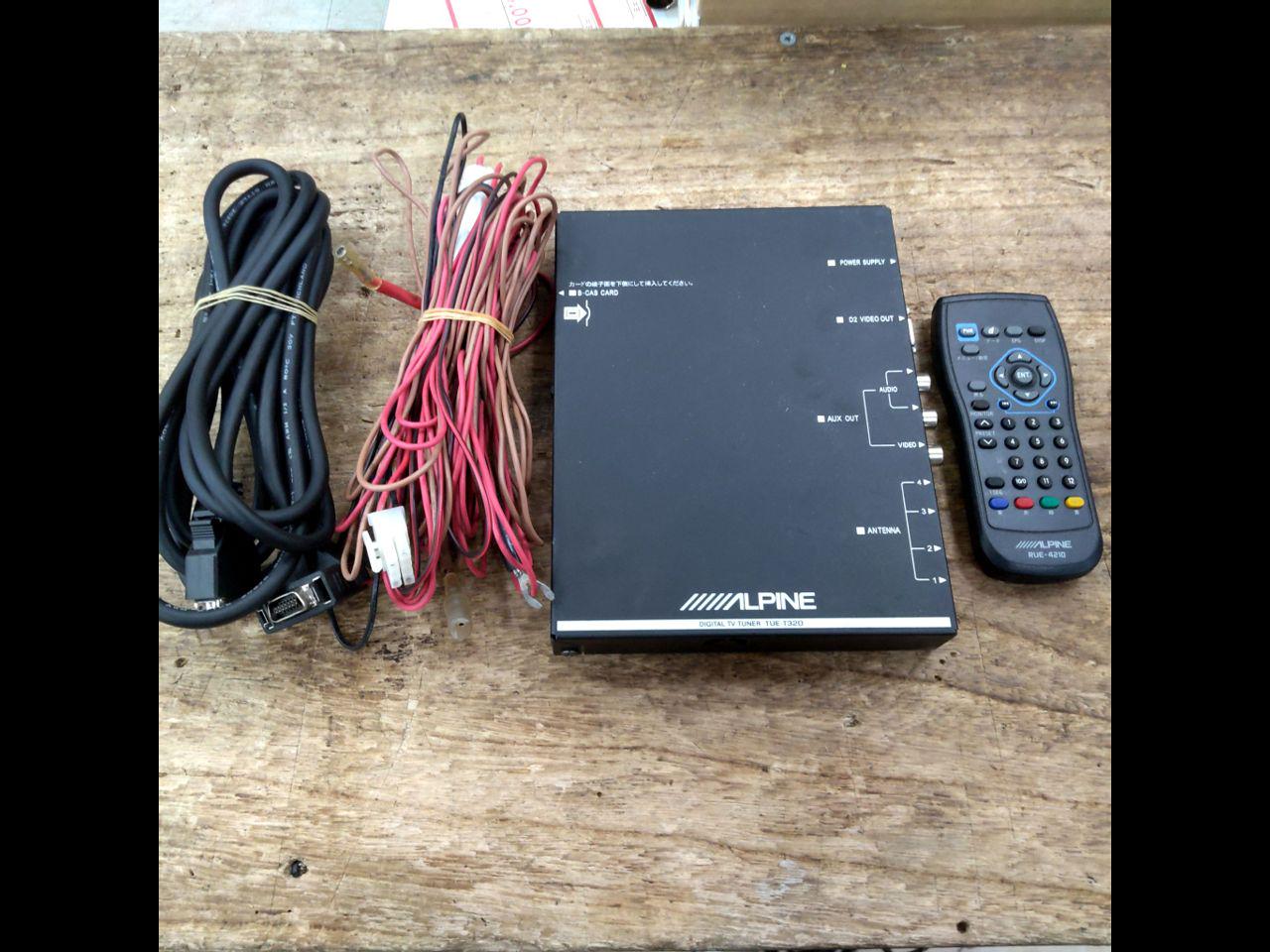 ALPINE TUE-T320 4x4地デジチューナー | カー用品 モニター・地デジ 地デジチューナー（ワンセグ゛）を通販で購入する | 中古カー＆バイク用品の販売ならアップガレージ