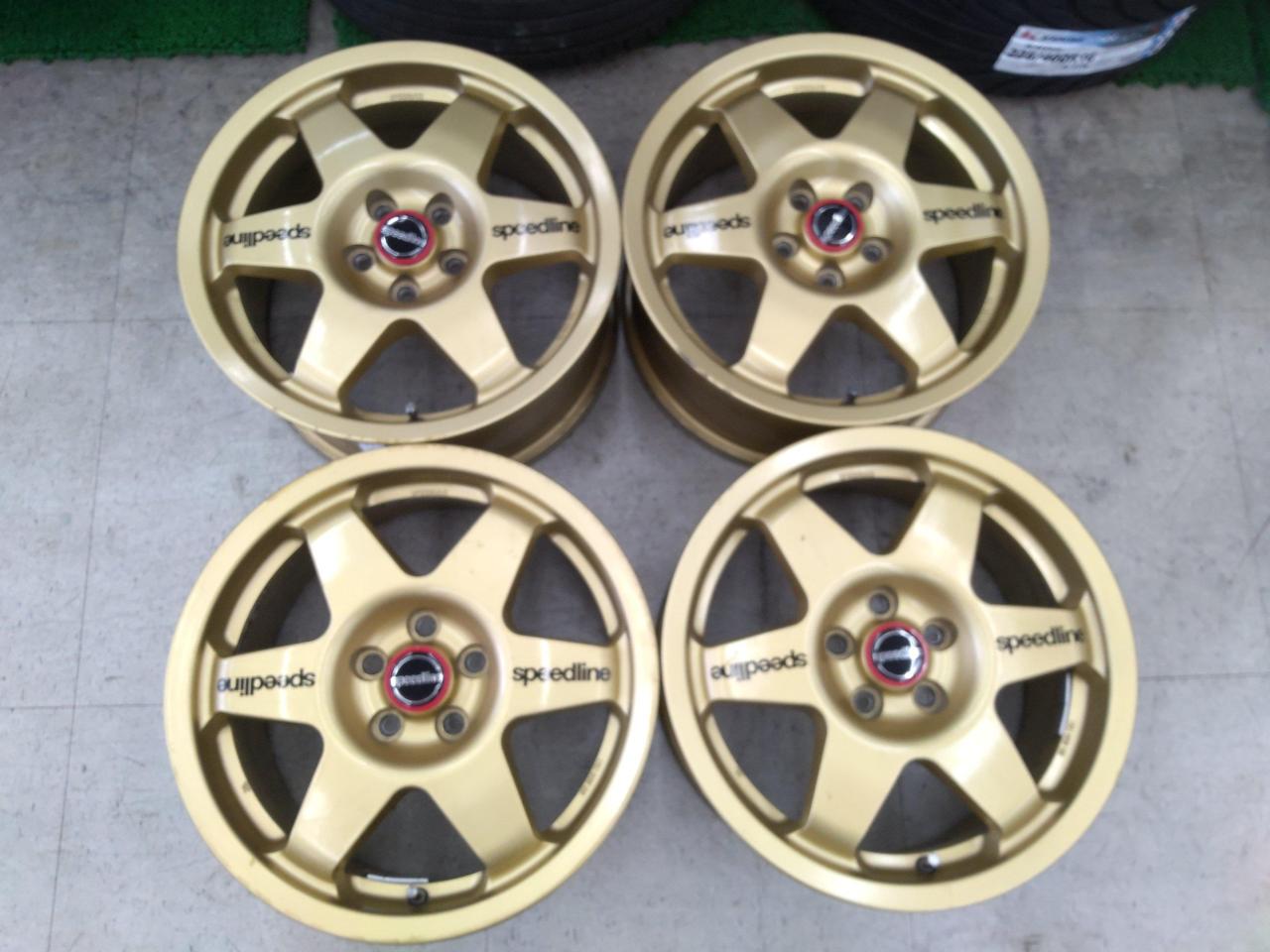 SPEEDLINE CORSE SPEED LINE PREO-R(プリオ・R) ゴールドカラー | カー用品 アルミホイール 16インチ ...