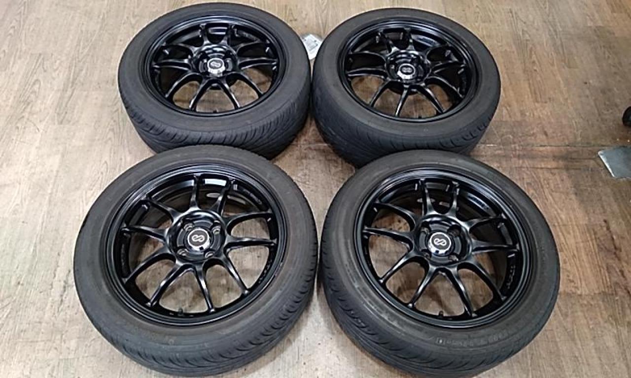 ENKEI PerformanceLine PF01 + NANKANG NS-2 | カー用品 タイヤホイールセット 16インチタイヤホイールセットを通販で購入する | 中古カー＆バイク用品 ...