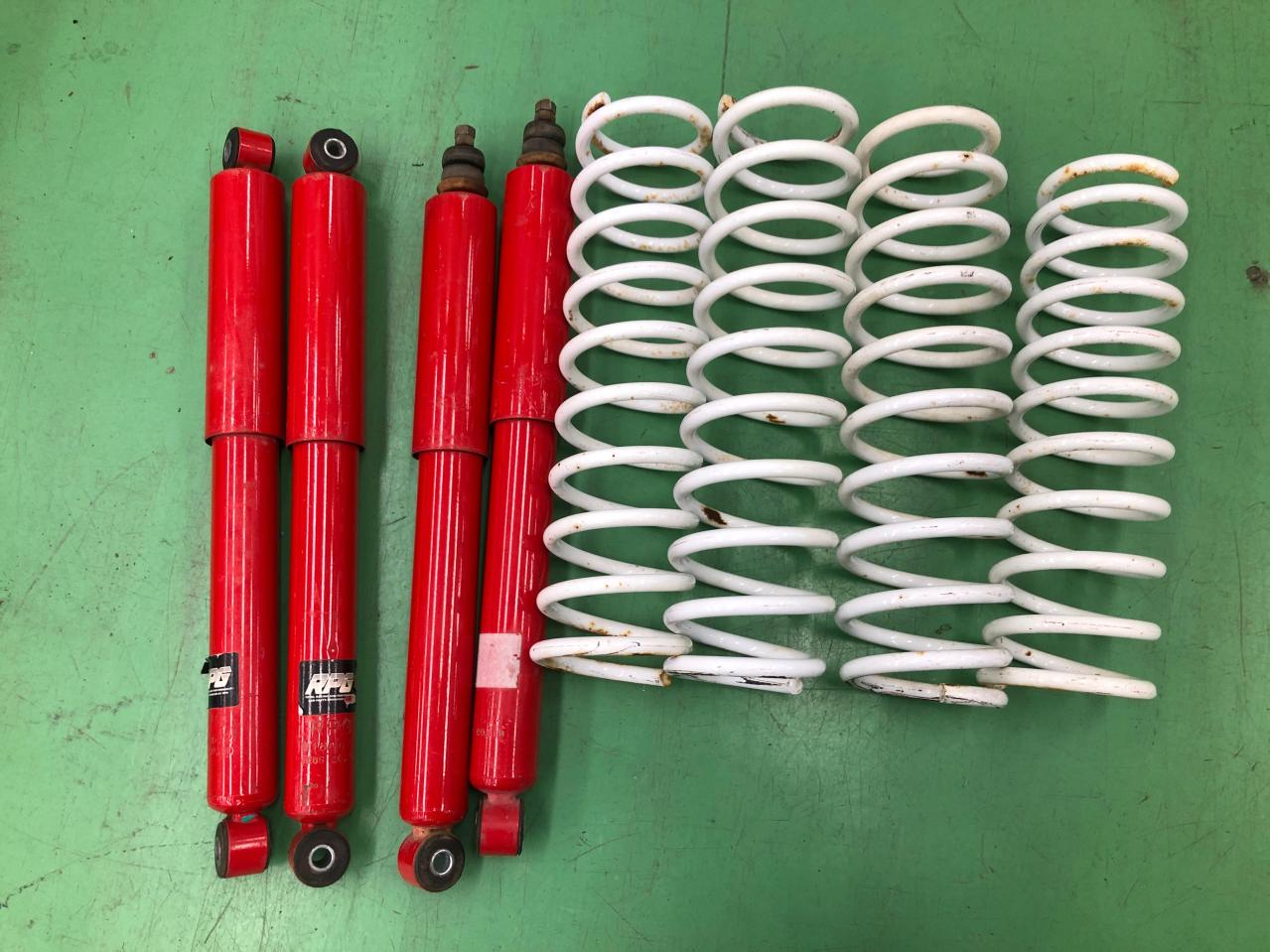 【ジムニー/JB23W】RPG 2インチリフトアップ サスキット | カー用品 足まわり サスキットを通販で購入する | 中古カー＆バイク用品の販売ならアップガレージ