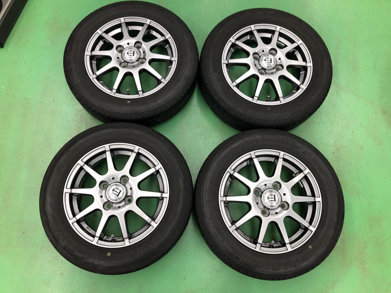 TECHNOPIA APHRODITE HS+BRIDGESTONE NEXTRY | カー用品 タイヤホイールセット 13インチタイヤホイールセットを通販で購入する | 中古カー＆バイク用品 ...