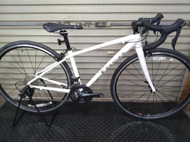 TREK DOMANE AL3 アルミフレームロードバイク クリスタルホワイト 2019年モデル/メーカーサイズ44 定価105.840円 ★ ...
