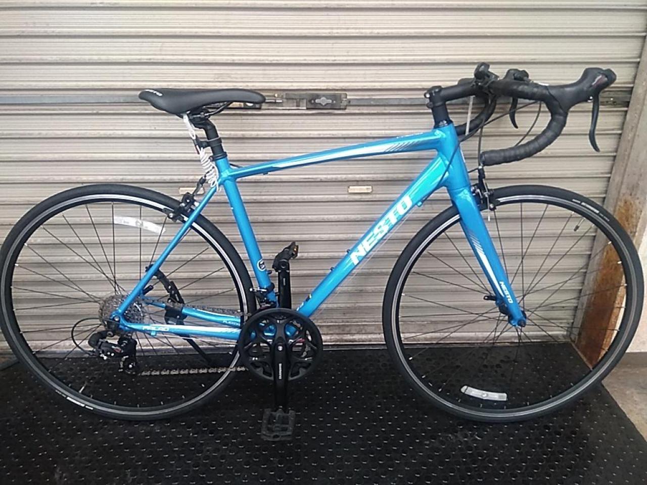 NESTO FALAD アルミフレームロードバイク ブルー | 自転車 スポーツ ロードバイクを通販で購入する | 中古カー＆バイク用品の販売 ...
