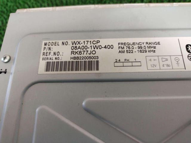 【ワケアリ】HONDA(ホンダ) Gathers WX-171CP 6.1型モニター搭載ディスプレイオーディオ | カー用品 ヘッドユニット CD+USB/i-Podチューナーを通販で購入する ...