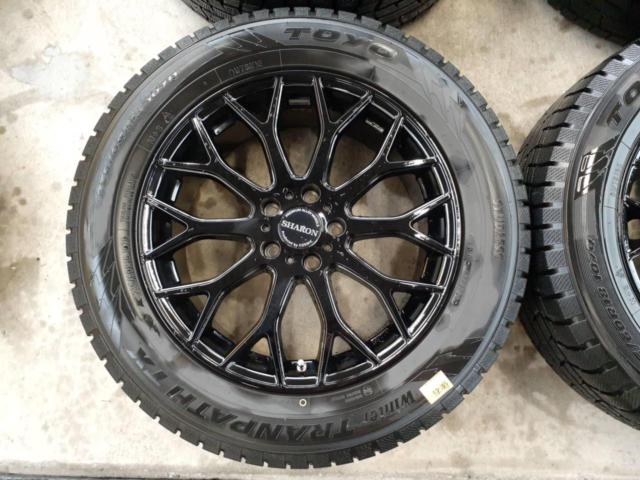 COSMIC(コズミック) VENERDI SHALON ツイン10本メッシュ + TOYO(トーヨー) Winter TRANPATH TX 235/60R18 | 中古品 | アップ ...