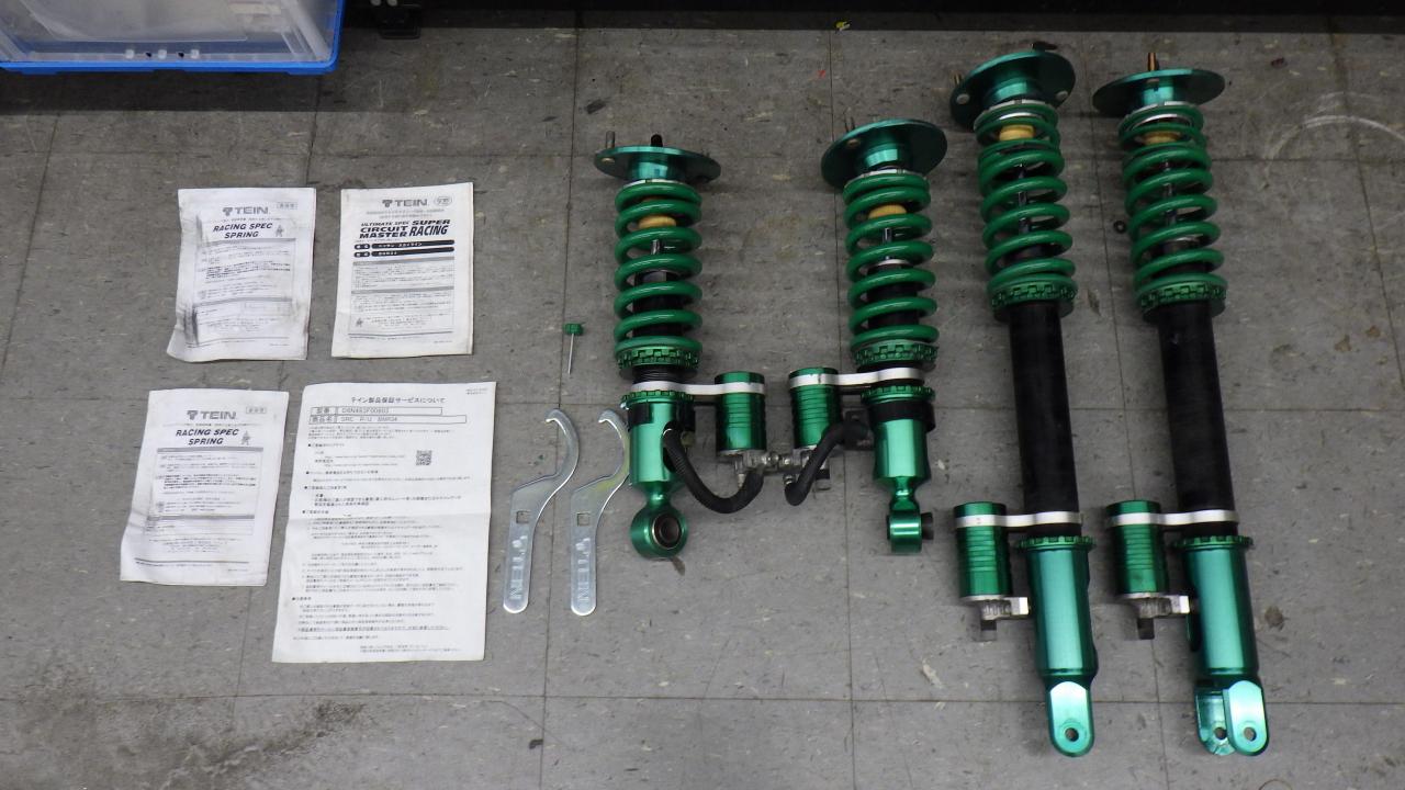 TEIN SUPER RACING SPEC CIRCUIT MASTER TYPE RS BNR34 スカイライン GT-R | カー用品 足まわり 車高調を通販で購入する | 中古カー ...