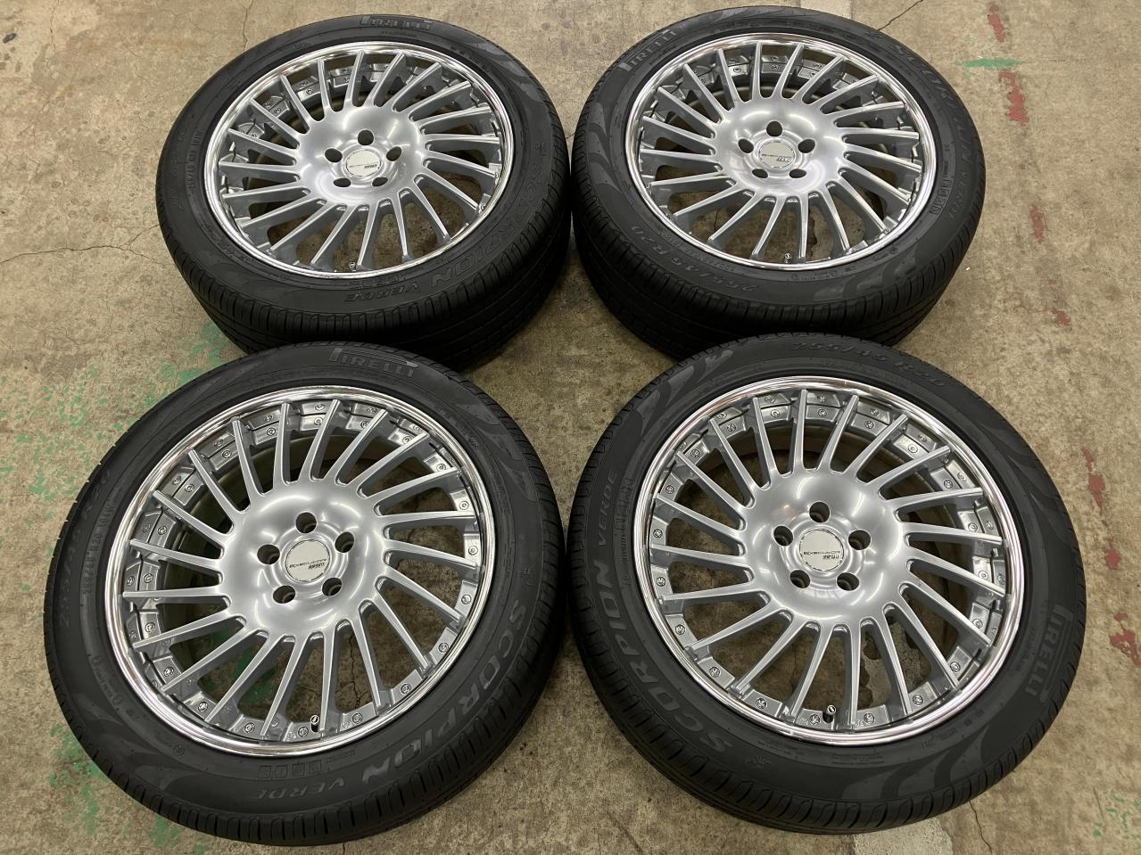 TANABE EXECUTOR CV05 + PIRELLI SCORPION VERDE | カー用品 タイヤホイールセット 20インチ ...