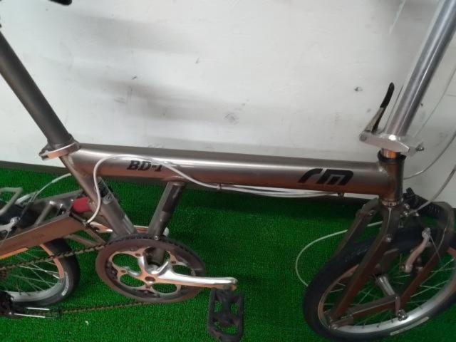 2大特価【わけあり現状販売品】R&M BD-1 18インチ 外装8段変速 折りたたみミニベロ ゴールド | 折りたたみ自転車を通販で購入する | 中古自転車・自転車パーツを購入するならアップガレージ