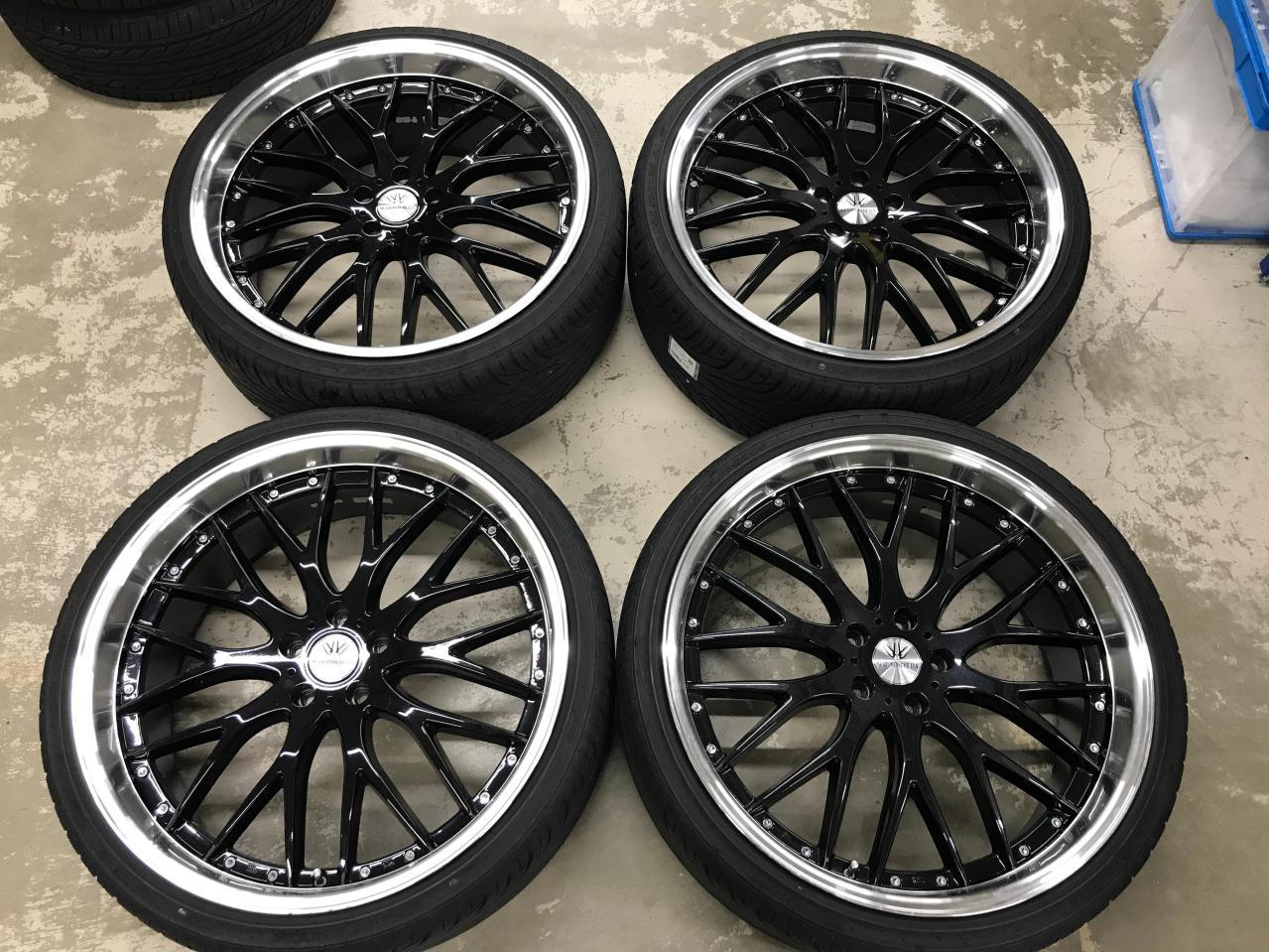 【BADX(バドックス)】632 LOXARNY(ロクサーニ) LOXARNY MULTI FORCHETTA (5HOLE)+【WINRUN】KF7700 | カー用品 タイヤホイールセット ...