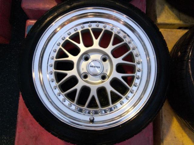 2 WORK(ワーク)MEISTER(マイスター) M1+DAYTON DT30 | カー用品 タイヤホイールセット 16インチタイヤホイール ...