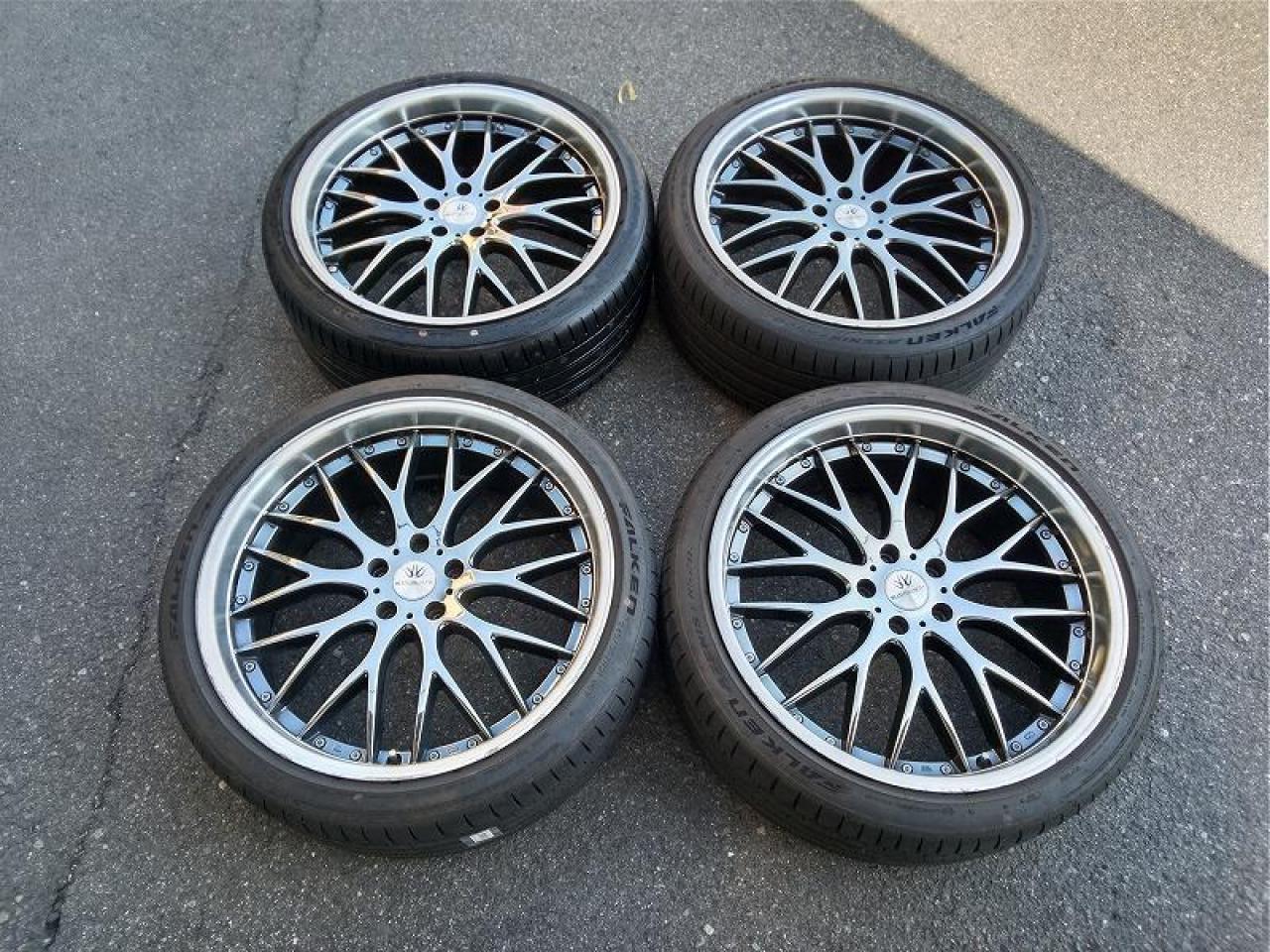 6 BADX(バドックス)632 LOXARNY(ロクサーニ) LOXARNY MULTI FORCHETTA (5HOLE)+ FALKEN AZENIS FK520 | カー用品 タイヤ ...