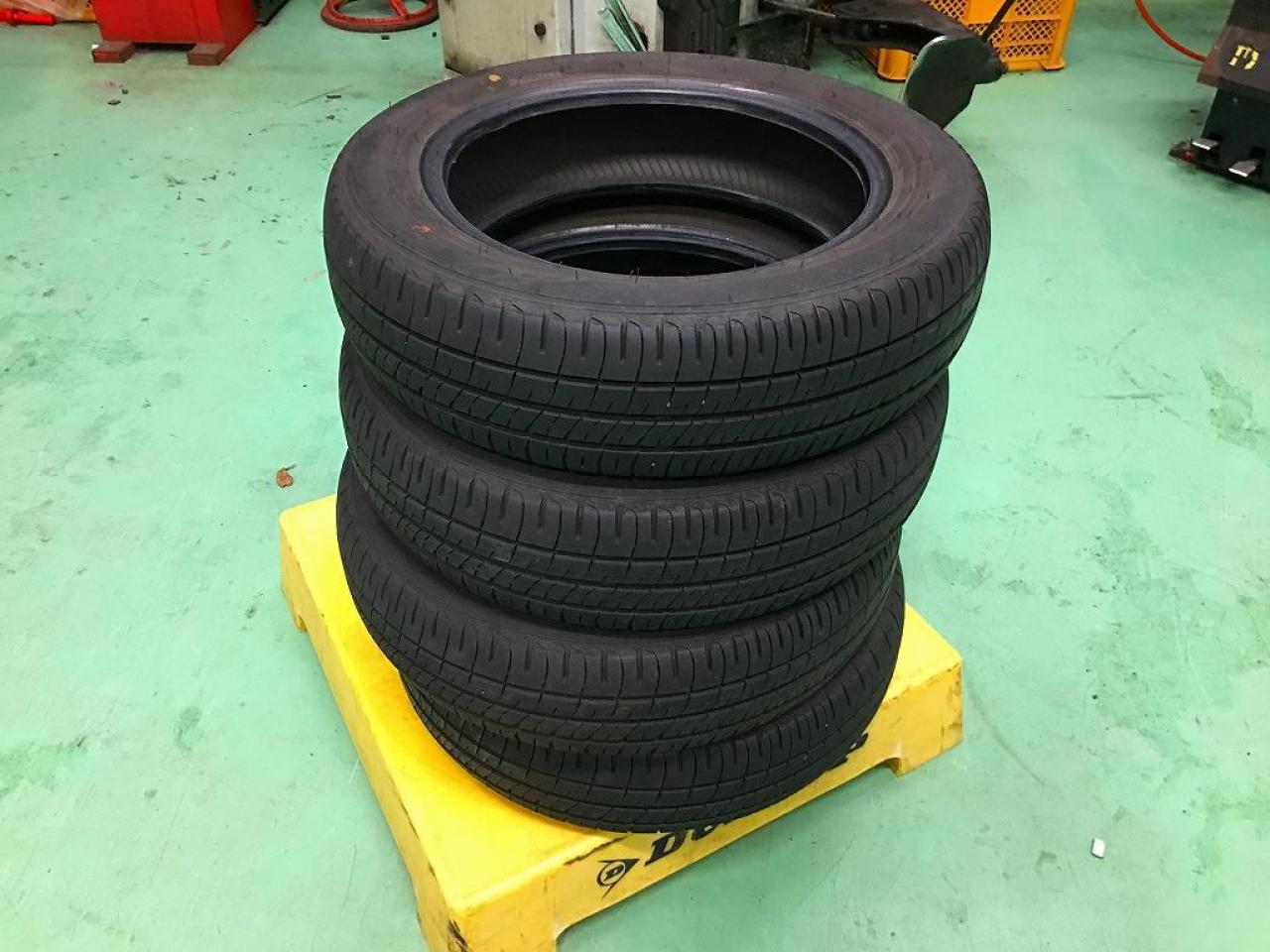 DUNLOP ENASAVE EC204 155/65R14 2023年製 4本 | カー用品 タイヤ 14インチタイヤを通販で購入する | 中古カー＆バイク用品の販売ならアップガレージ