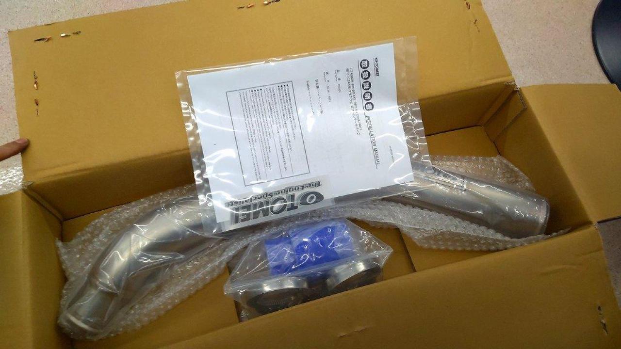 TOMEI(東名パワード) 4B11/CZ4A用チタニウム エアインテークパイプ | カー用品 吸気・排気系 その他吸気・排気系を通販で購入する | 中古カー＆バイク用品の販売ならアップガレージ