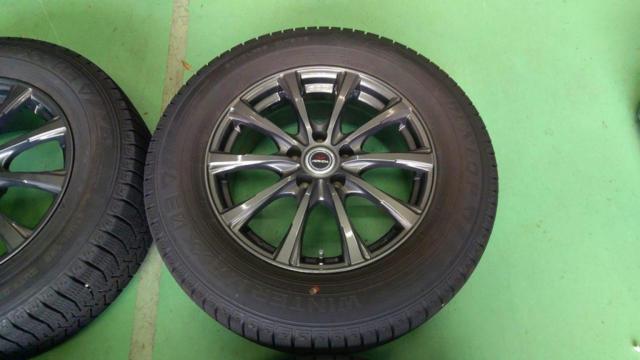 AIRNOVA SB10 + DUNLOP WINTERMAXX WM03 225/65R17 2021年製 4本セット | カー用品 スタッドレスタイヤホイールセット 17インチスタッドレス ...