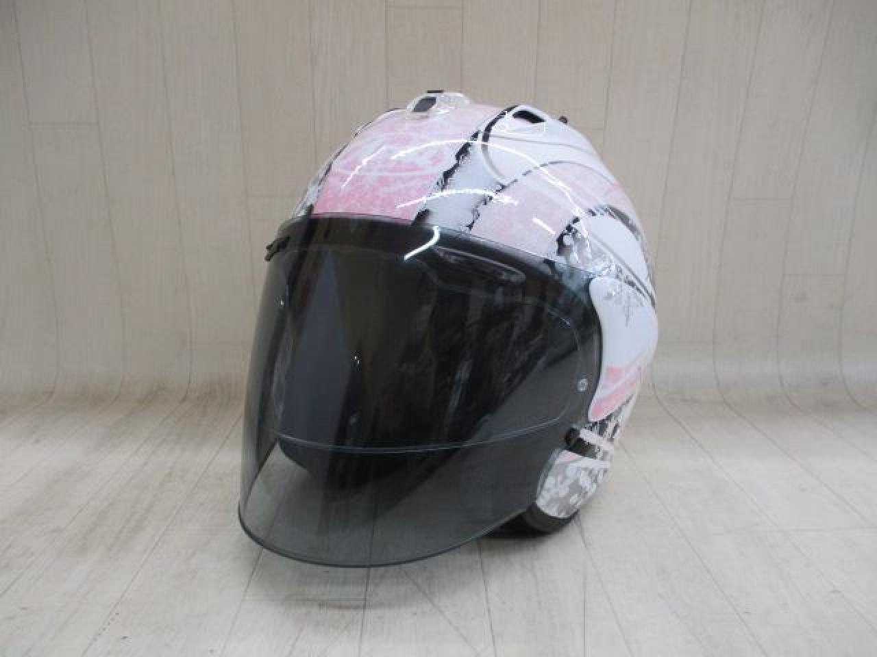 Arai(アライ) VZ-RAM SNOW DOME PINK サイズ57-58cm | バイク用品 ヘルメット ジェットヘルメット(二輪)を ...