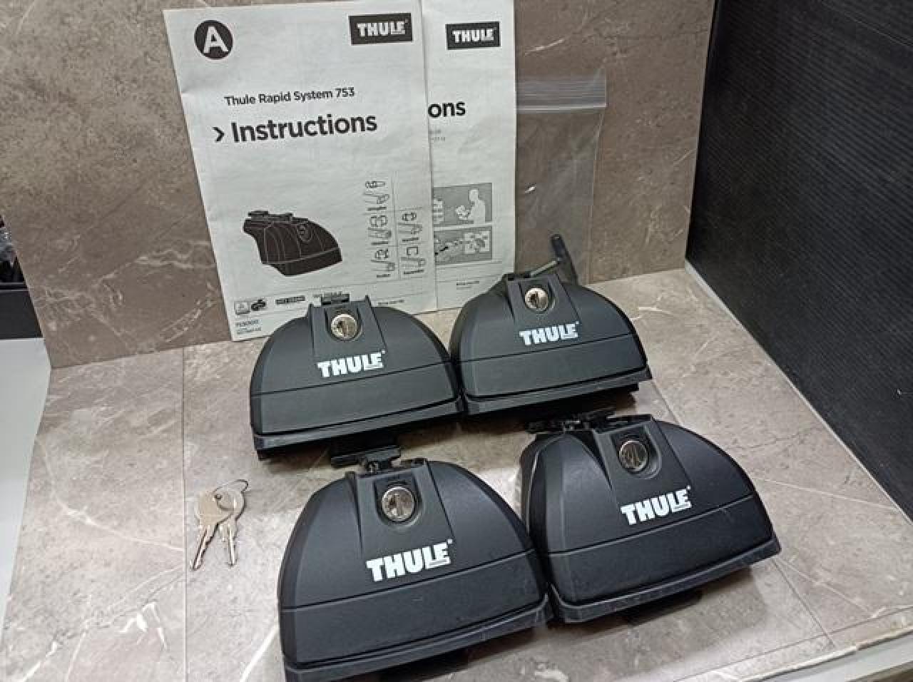 THULE XT Kit 3024 + Rapid System 753 | カー用品 キャリア その他キャリアを通販で購入する | 中古カー ...