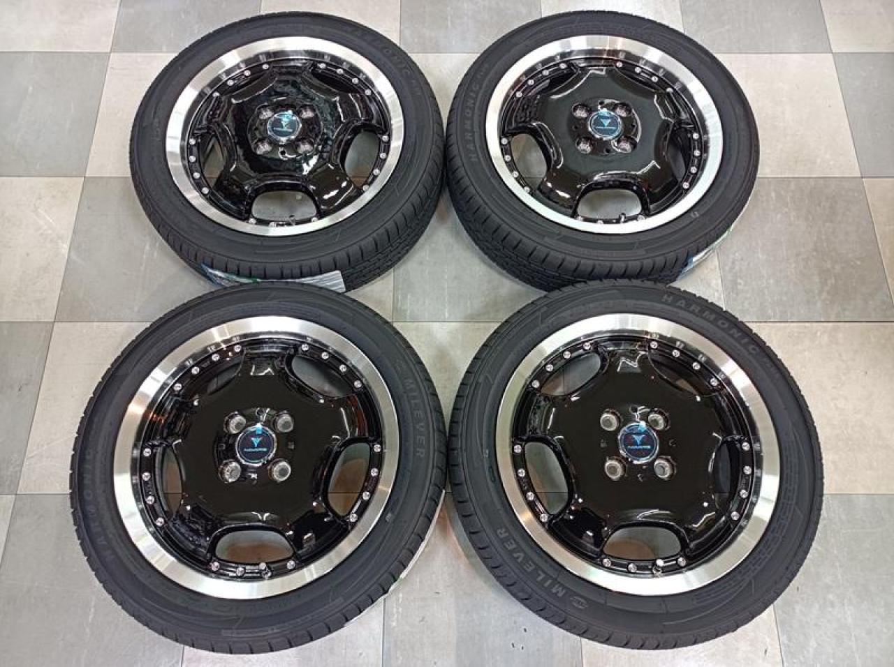 weds NOVARIS ASSETE D1 + MILEVER HARMONIC PLUS MP070 | カー用品 タイヤホイールセット ...