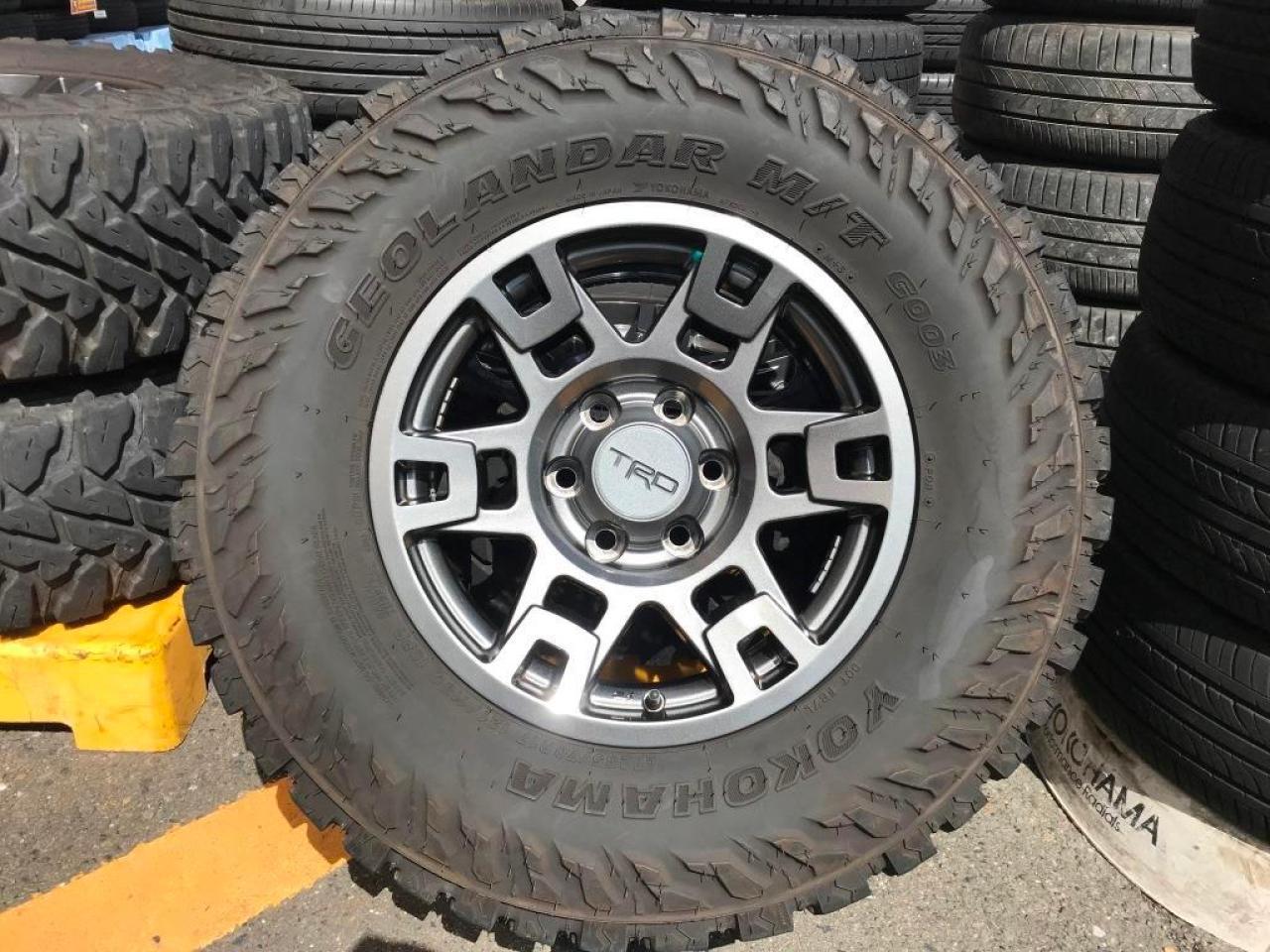 US TRD PTR20 ・ YOKOHAMA GEOLANDER M/T G003 4/4 | カー用品 タイヤホイールセット 17インチ ...