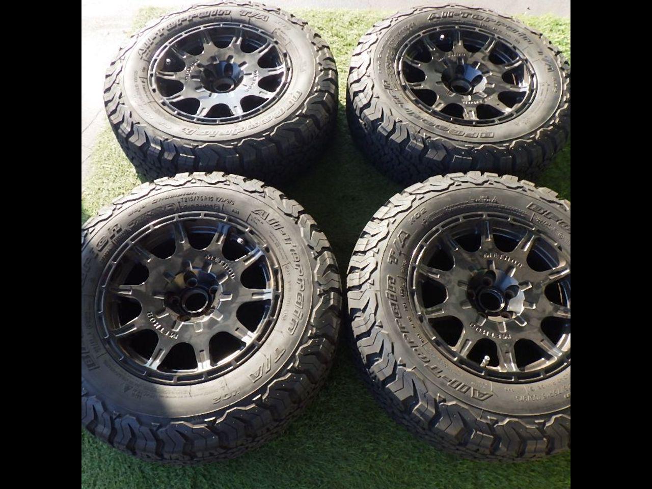 Method Race Wheels MR502 VT-SPEC 2 ブラックホイール+【BFGoodrich】ALL-Terrain T/A ...
