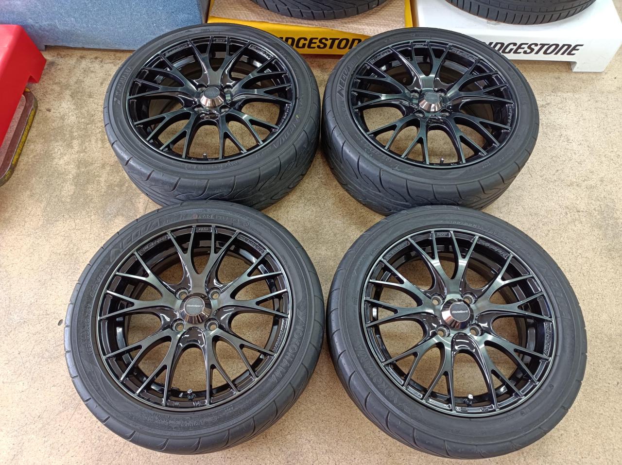 weds WedsSport SA-20R + YOKOHAMA ADVAN Neova AD08R 75V/80W | カー用品 タイヤホイールセット 15インチタイヤホイールセットを通販で ...