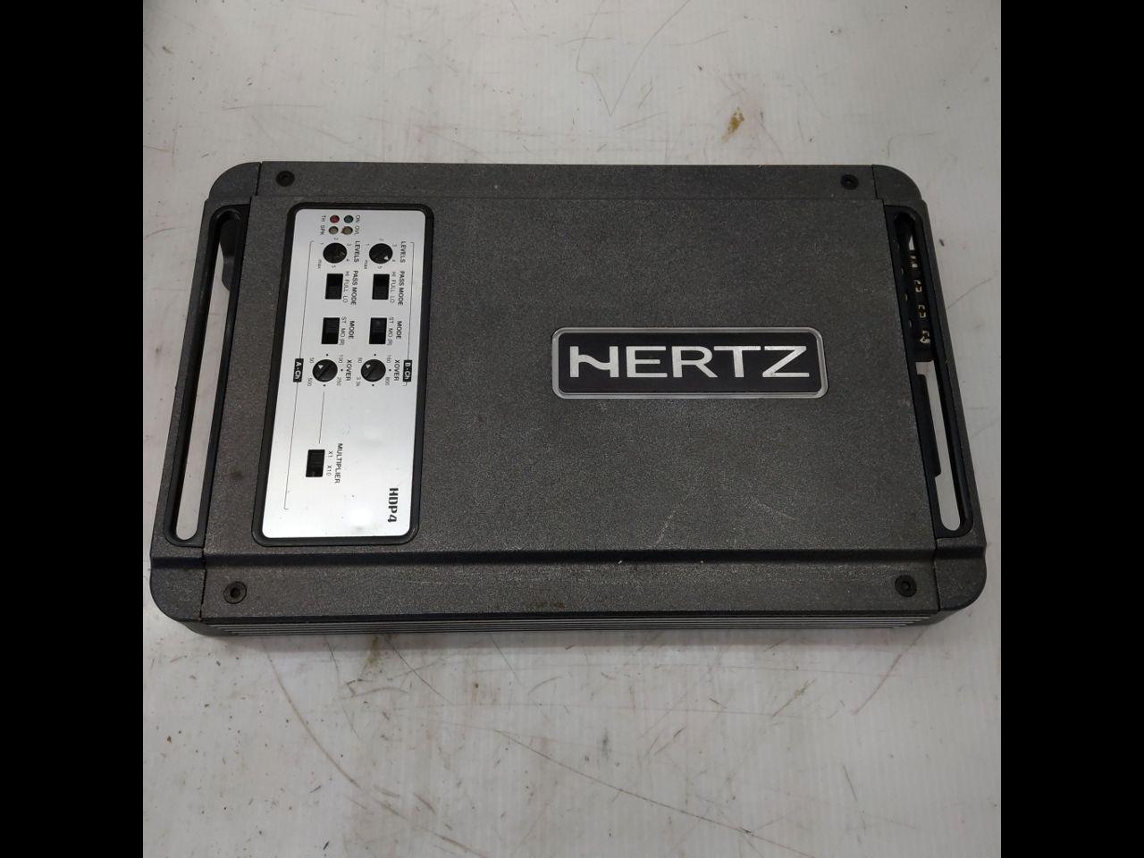 HERTZ HDP4 4chパワーアンプ | カー用品 アンプを通販で購入する | 中古カー＆バイク用品の販売ならアップガレージ