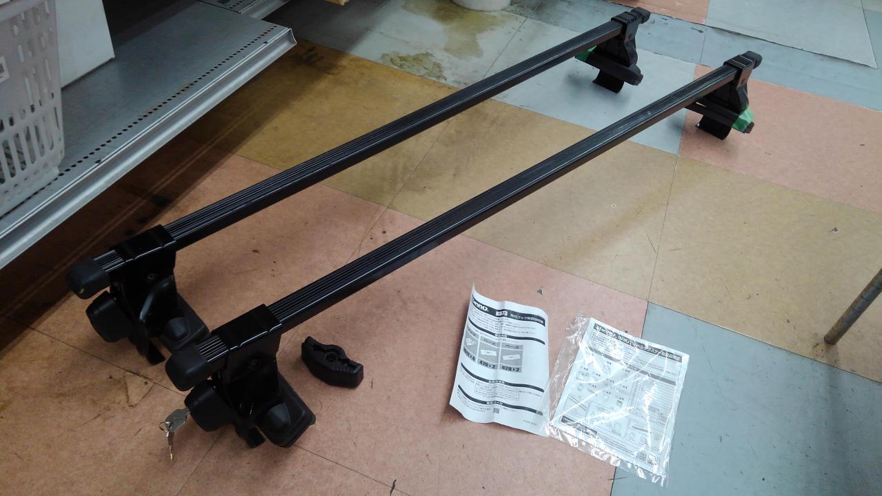 【INNO/RV-INNO】INSUT+K873+スクエアバー ルーフオンベースキャリアセット | カー用品 キャリアを通販で購入する | 中古カー＆バイク用品の販売ならアップガレージ