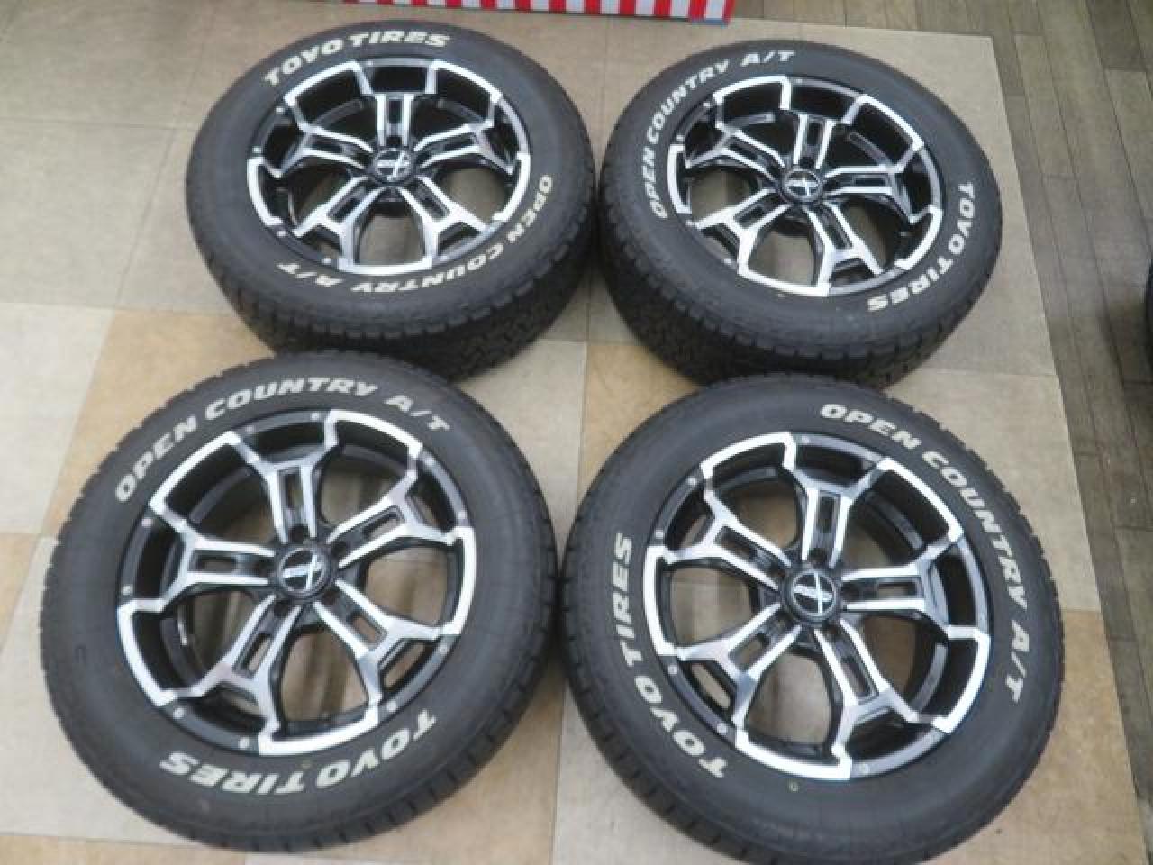 RAYS DAYTONA DS5 + TOYO OPEN COUNTRY A/T | カー用品 タイヤホイールセット 18インチタイヤホイールセットを通販で購入する | 中古カー＆バイク用品の ...